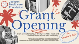 Jackson Healthcare Foundation is Taking Applications for Grants
